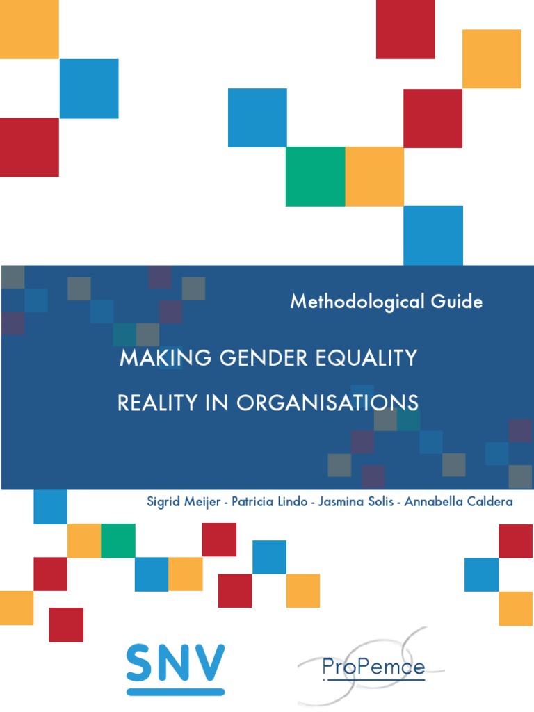 Gender Manual Propemce 150410 | PDF | Gender | Gender Studies