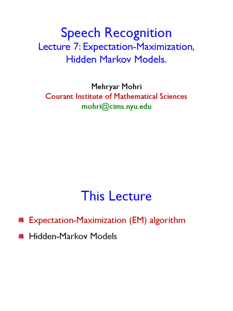 Lecture 7 PDF | Download Free PDF | Applied Mathematics | Statistical Theory