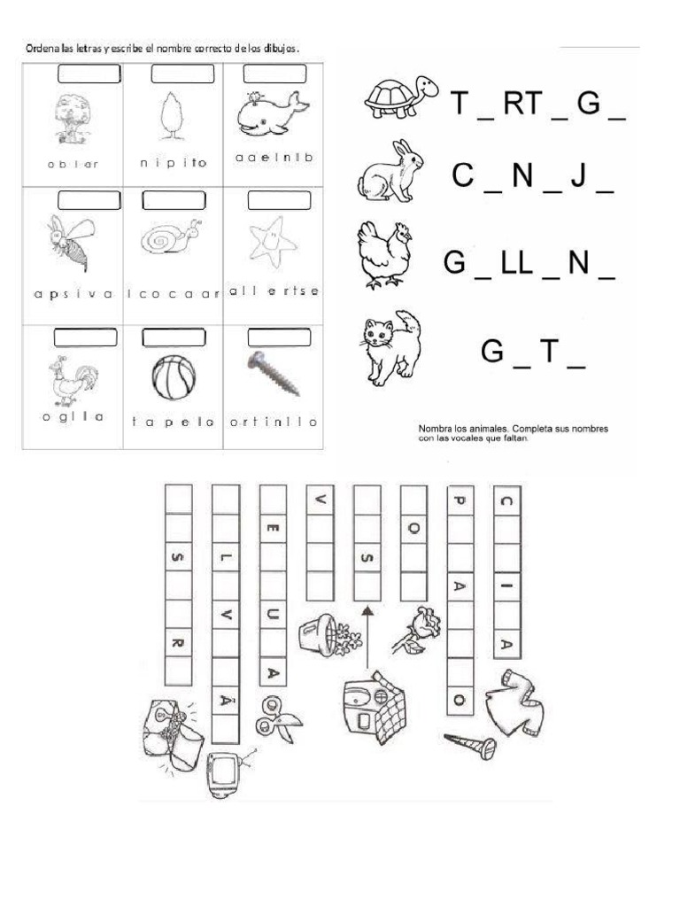 Actividades para Aprender A Escribir y Leer | PDF