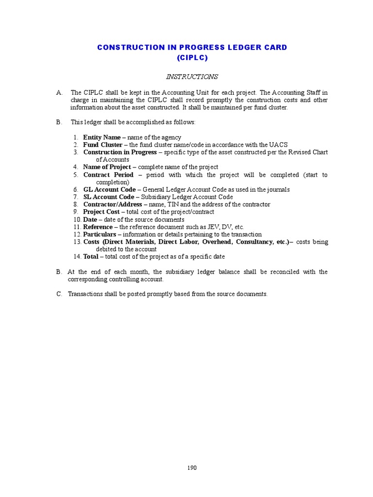 Appendix 77 - Instructions - CIPLC | PDF