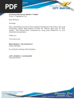 FUN RUN Letter | PDF | Transport