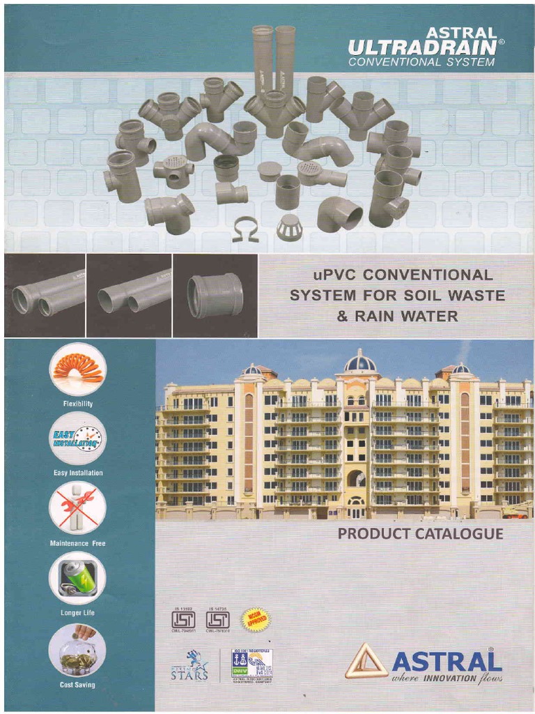 Astral PVC SWR Pipes Catalogue | PDF | Polyvinyl Chloride | Thermal ...