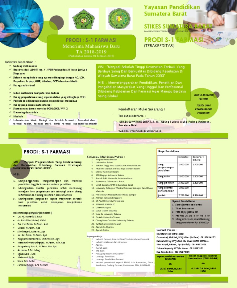 Brosur Farmasi | PDF