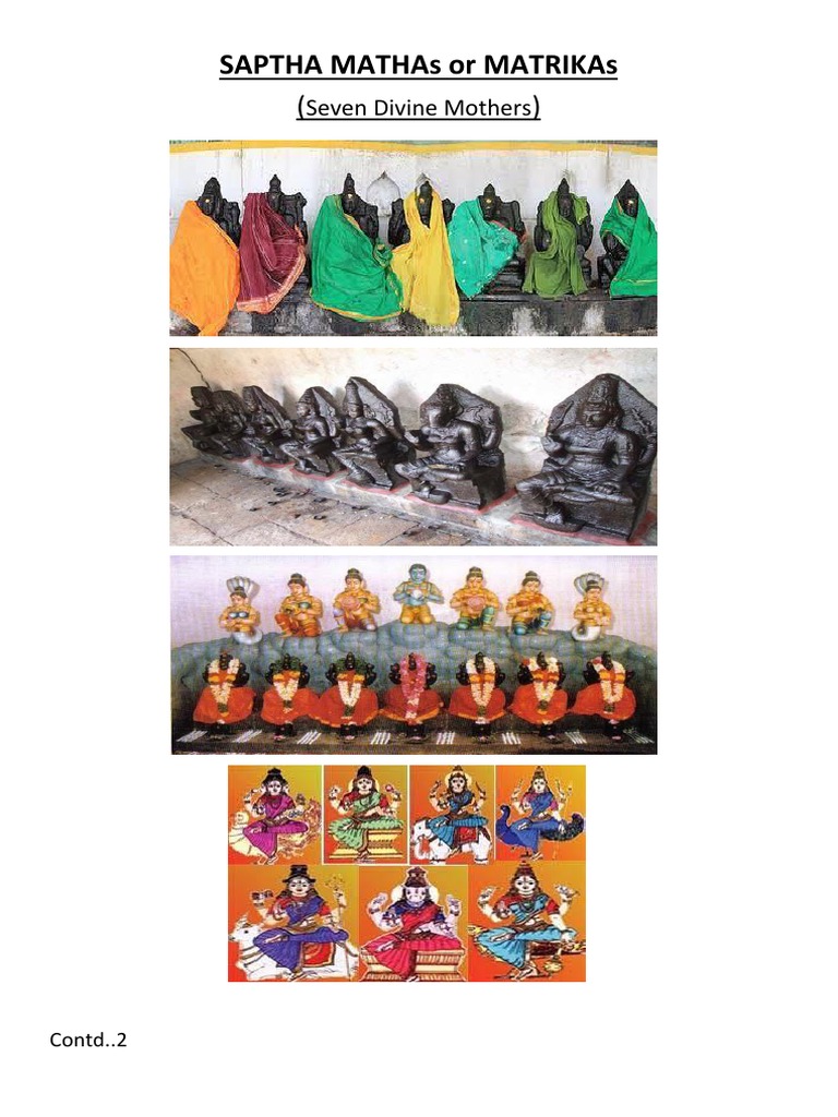014 Saptha Mathas PDF | PDF | Shiva | Deities
