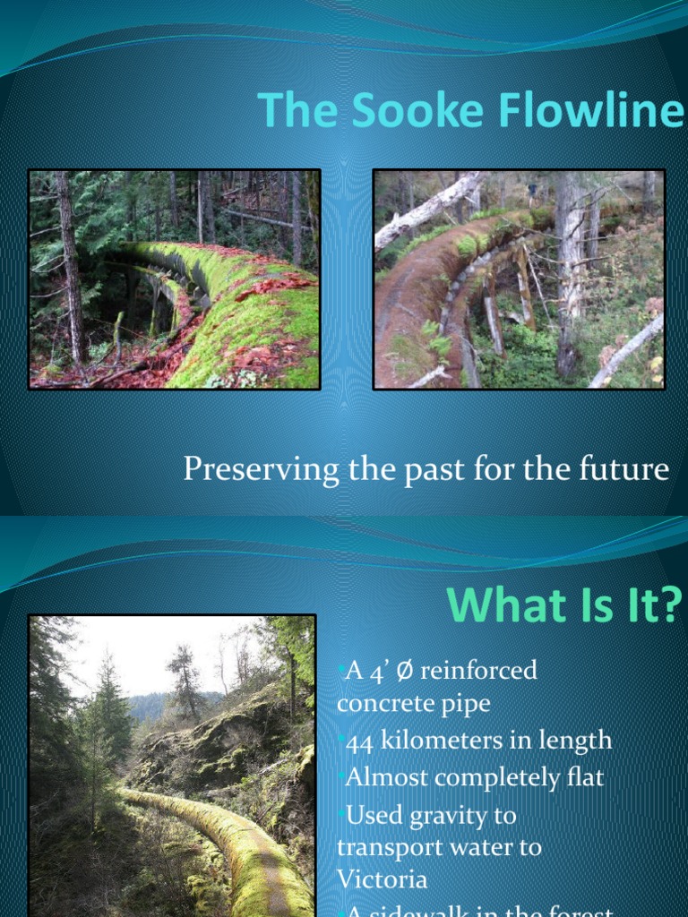 Sooke Flowline: A Historical Trail | PDF