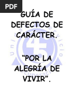 Defectos de Caracter | PDF | Envidia | Orgullo