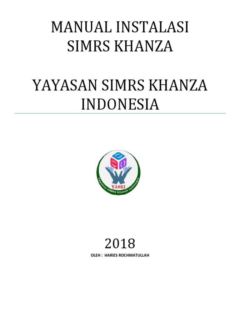 1.manual Book Simrs Khanza 1 PDF | PDF