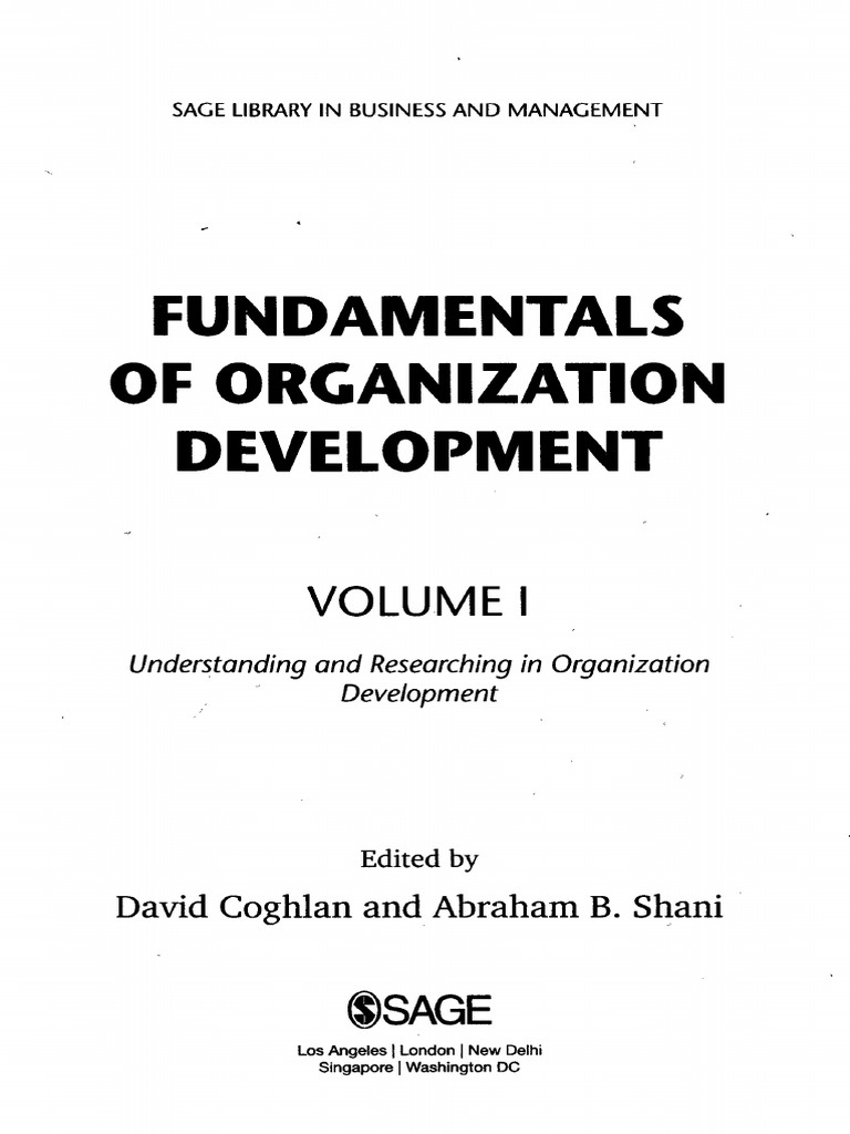 Fundamentals of Organization Development | PDF | Organization ...