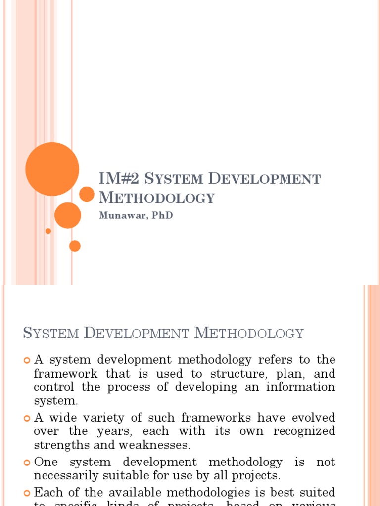 IM 02 Software Dev Methodology | PDF | Software Prototyping | Software Development Process