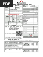 MSEB BILL Template | PDF | Payments | Cheque