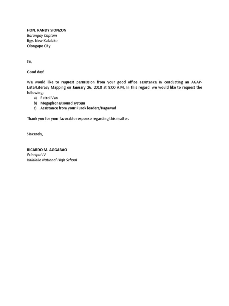 Mapping Letter | PDF