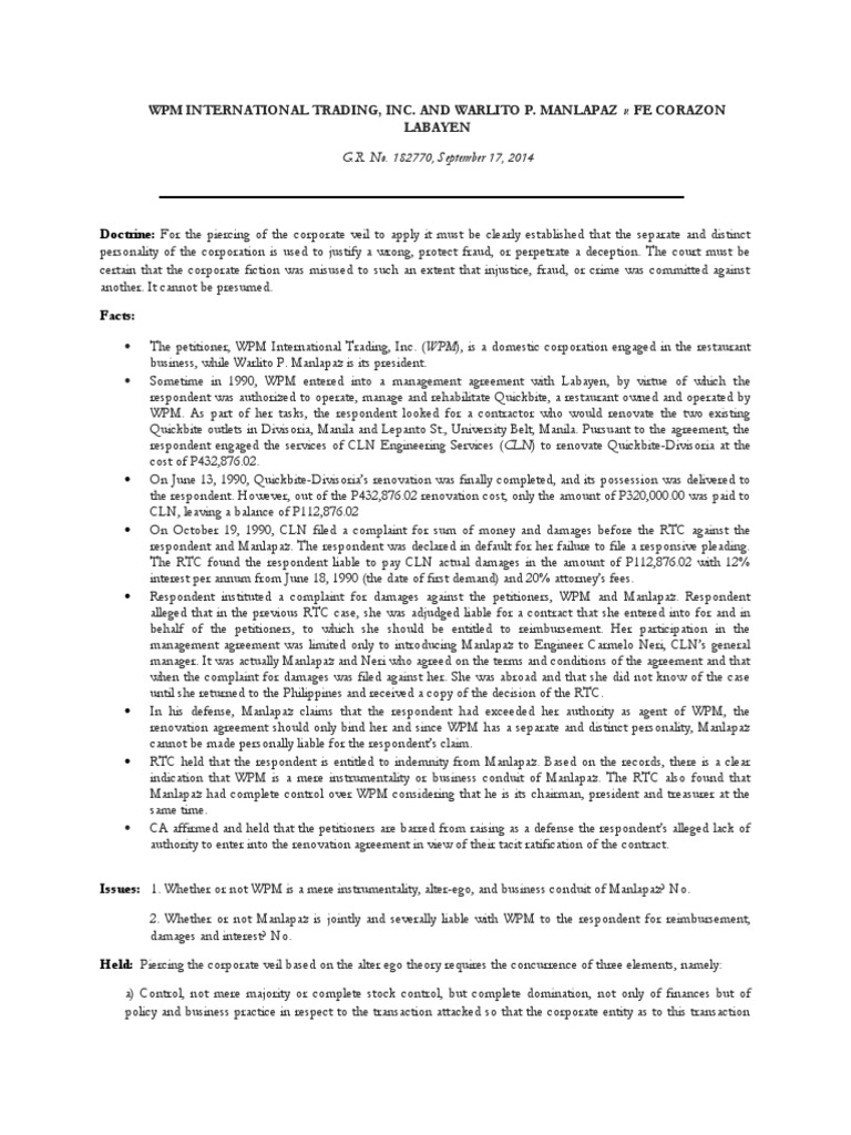 RA 7043 As Amended by RA 8179 | PDF | Piercing The Corporate Veil | Fraud