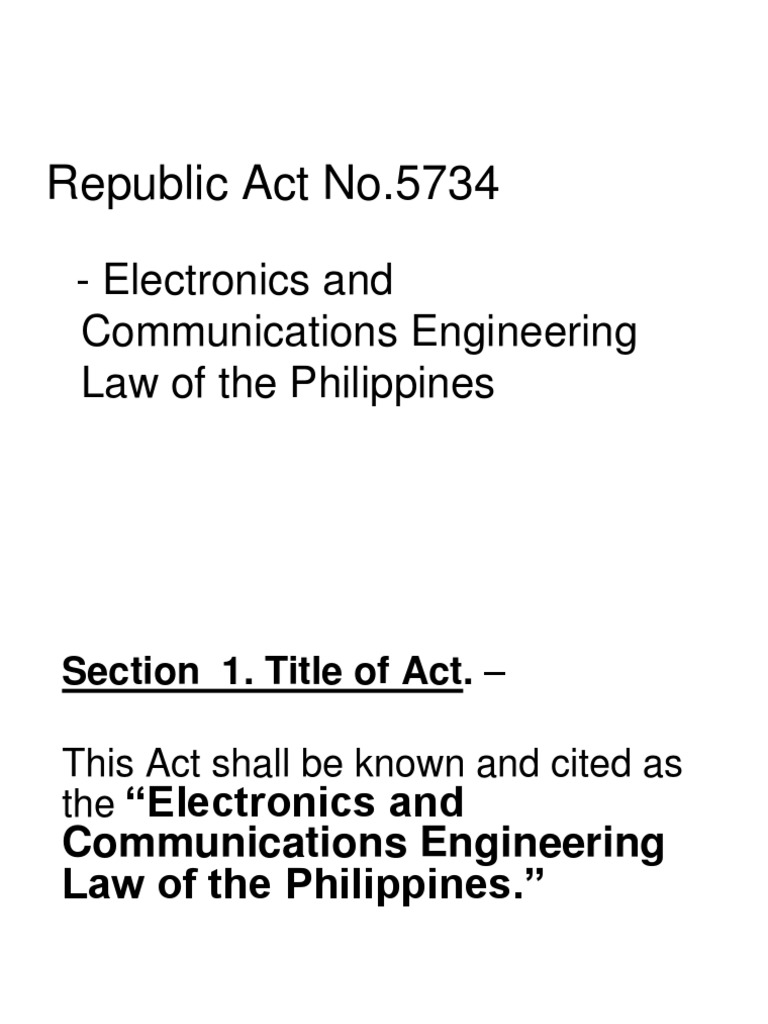 Ece Laws | PDF | Engineer | Engineering