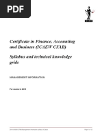 Icaew Cfab Asr 2019 Sample Exam | PDF | Audit | Internal Control