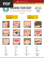 Body Parts in Japanese 2 | PDF | Japanese Language | Human Anatomy
