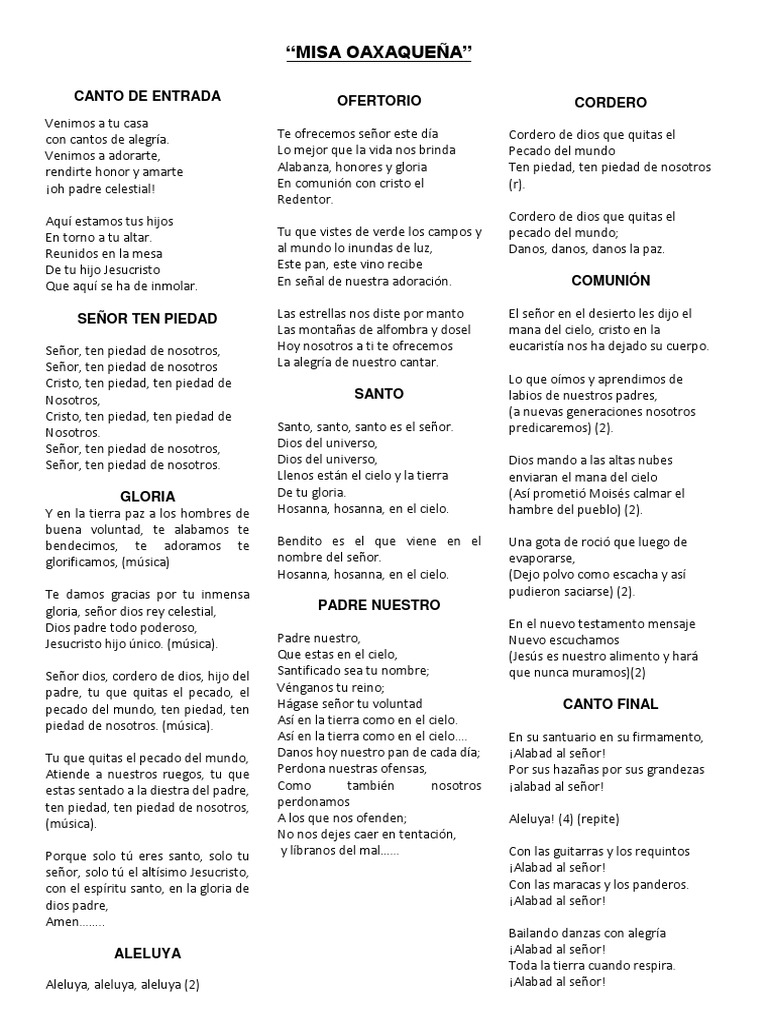 Canto de Entrada | eucaristía | Misa (liturgia)