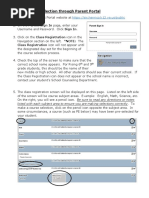 Student Registration System (SRS) Student Help Manual | PDF | Login ...