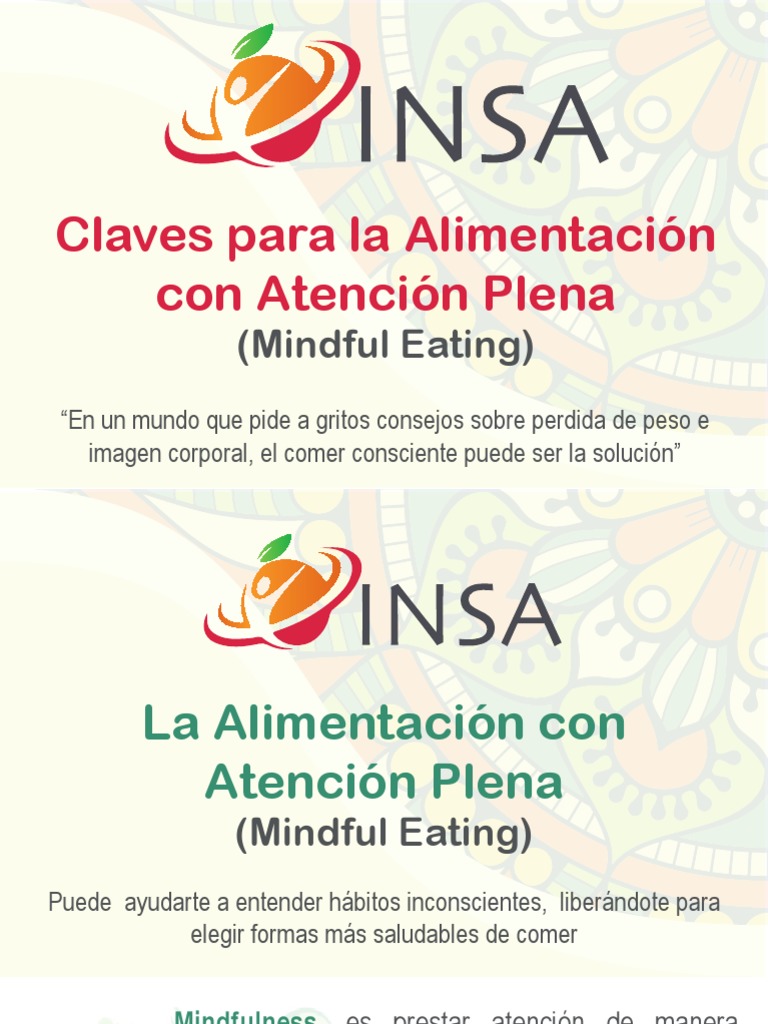 Claves para la Alimentación Consciente | PDF | Alimentos | Naturaleza