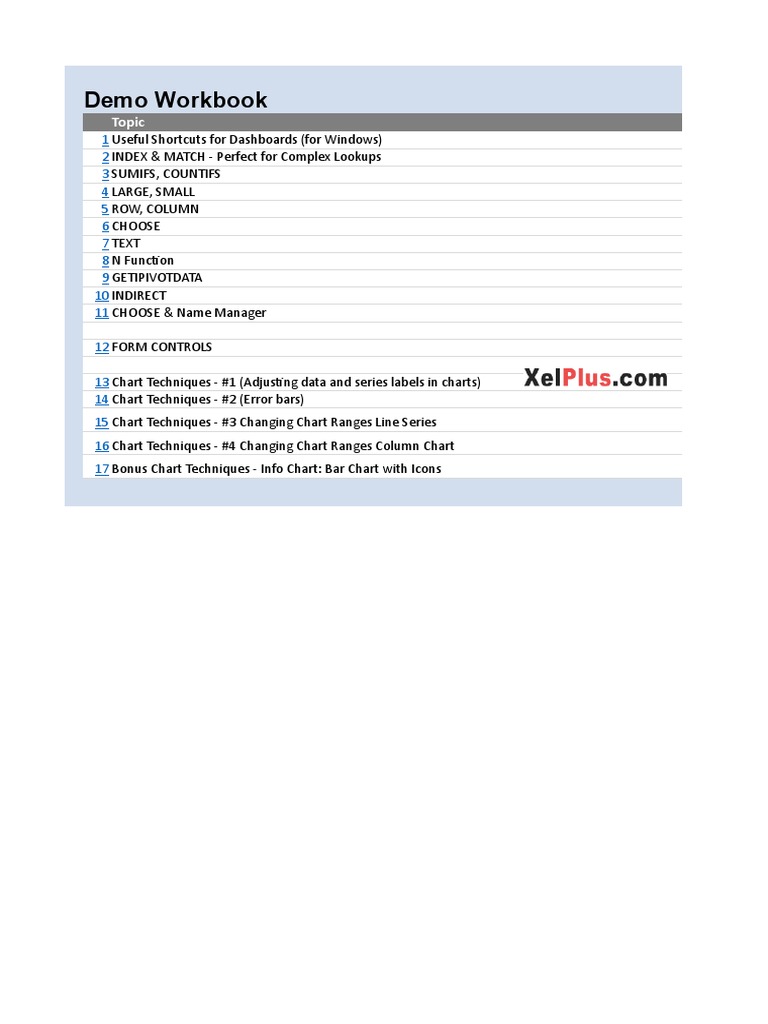 Dashboard First Steps | PDF | Chart | Control Key