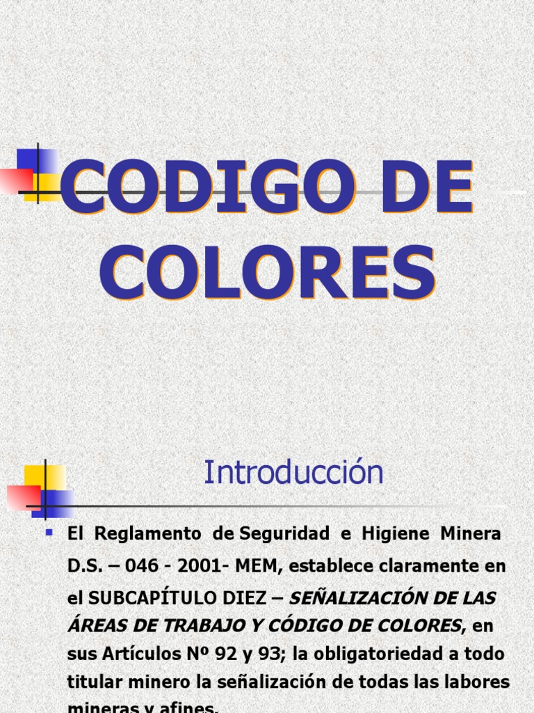 Codigo de Colores | PDF | Verde | Residuos