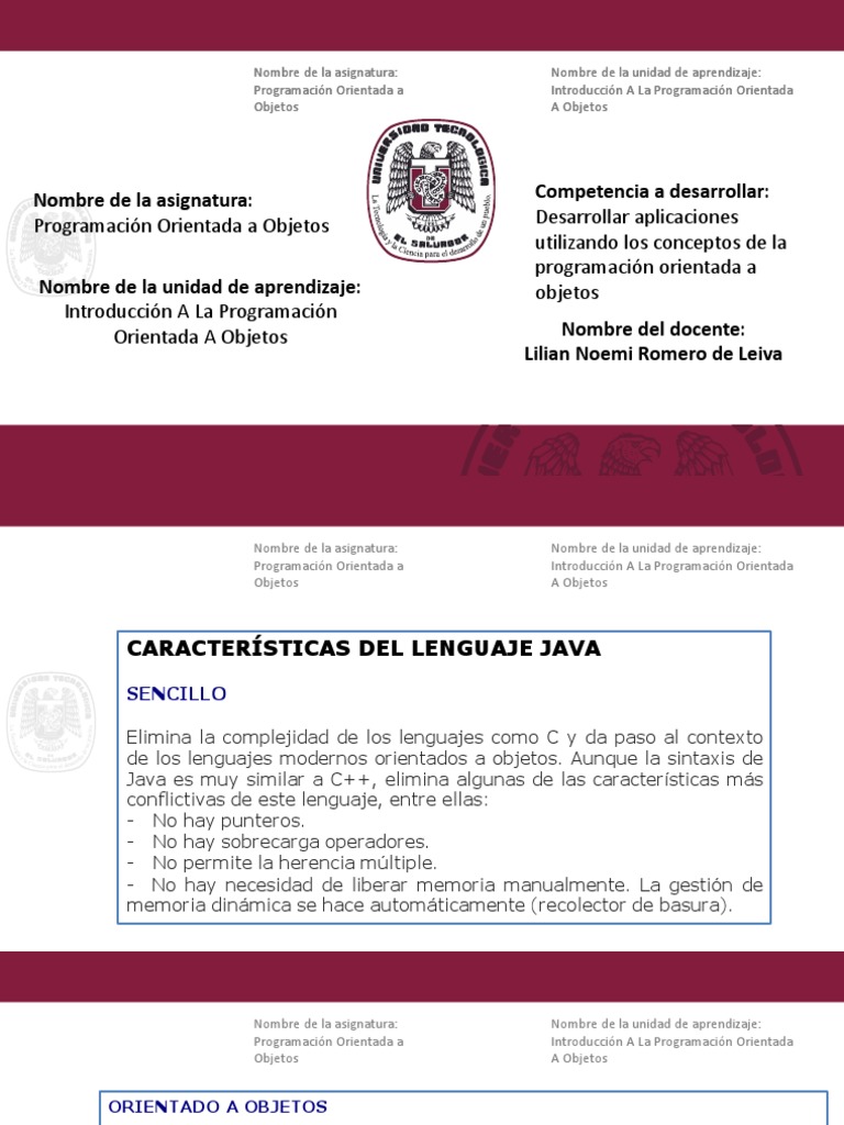 Introducción A Java | PDF | Java (lenguaje de programación) | Objeto (informática)