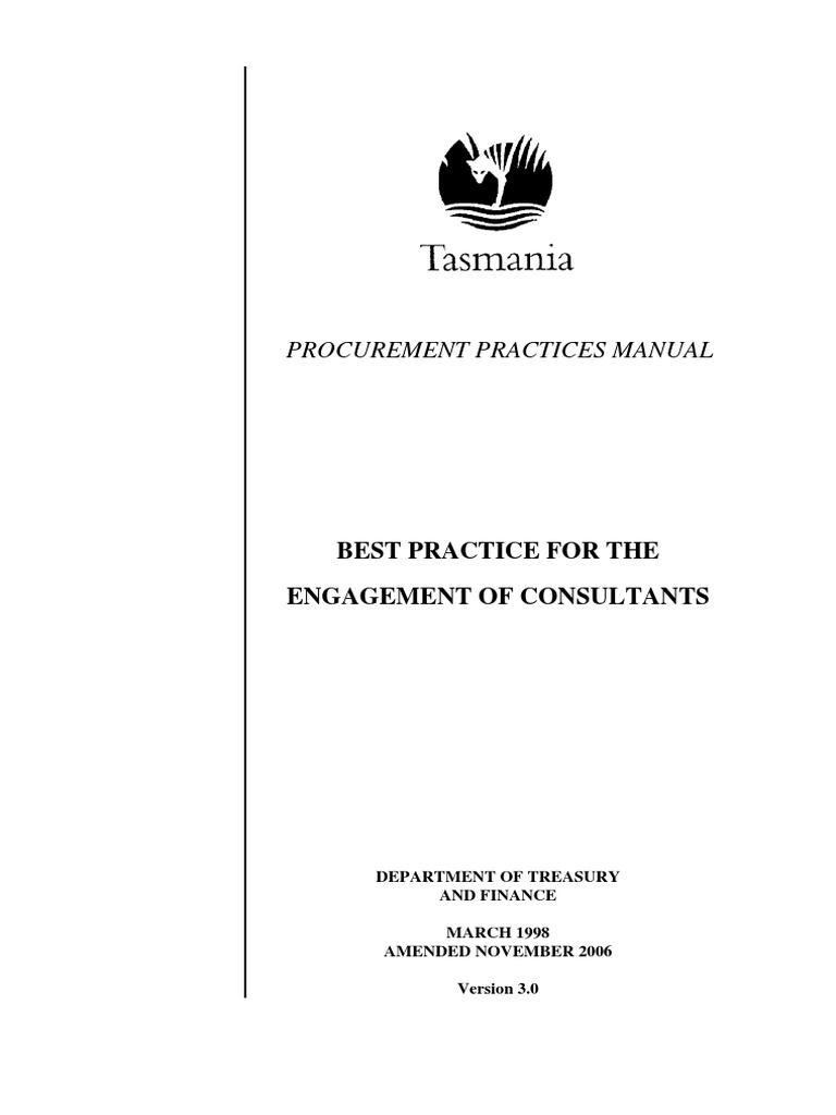 Procurement Practices Manual (2018!08!27 04-20-05 Utc) | PDF ...
