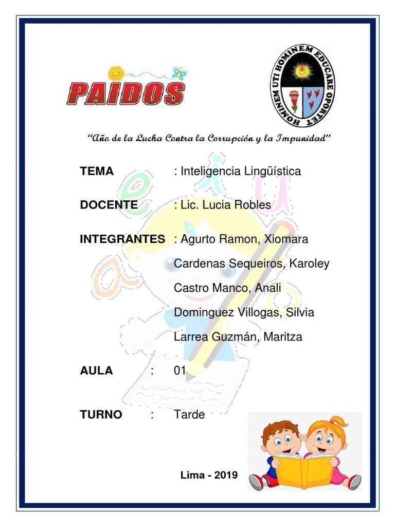 Inteligencia Linguistica | PDF | Inteligencia | Escritura