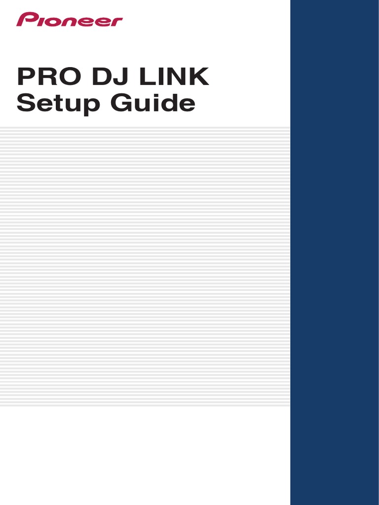 Pro DJ Link Setup Guide | PDF | Disc Jockey | Usb
