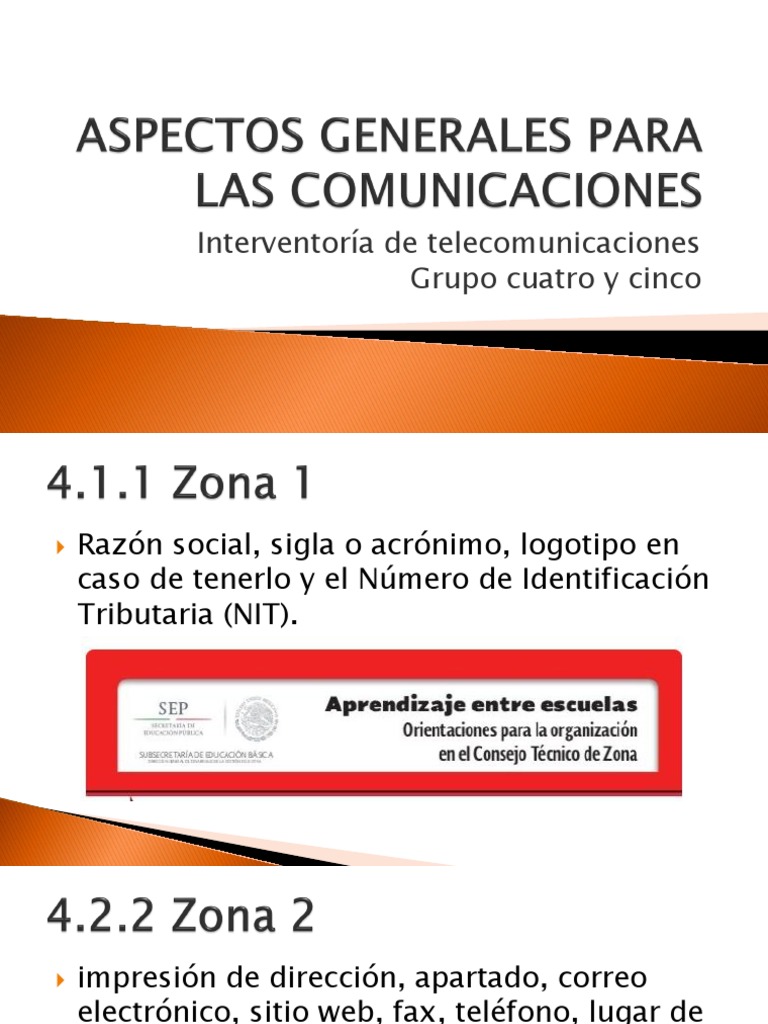 Aspectos Generales para Las Comunicaciones | PDF