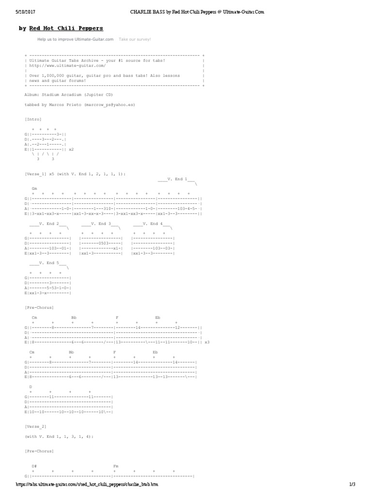 Charlie Bass | PDF | Music Media | Rock Music