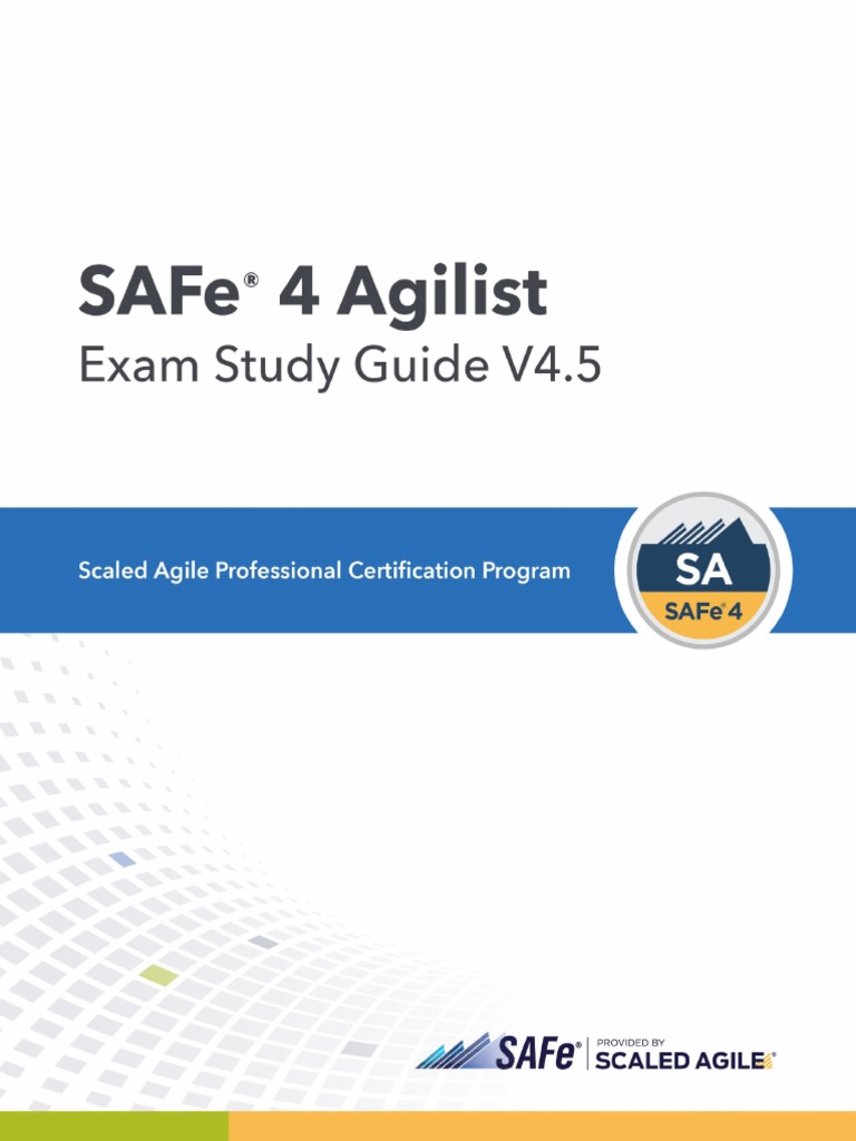 SA4 Study Guide | PDF | Agile Software Development | Scrum (Software ...