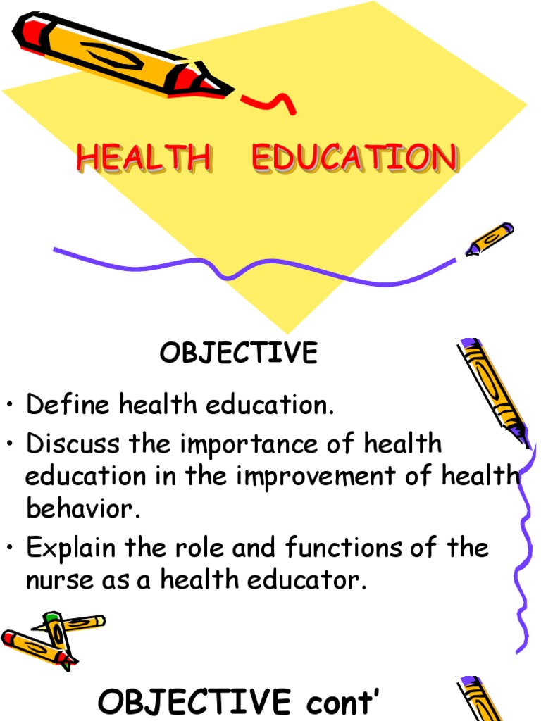 Health Education | PDF | Health Education | Learning