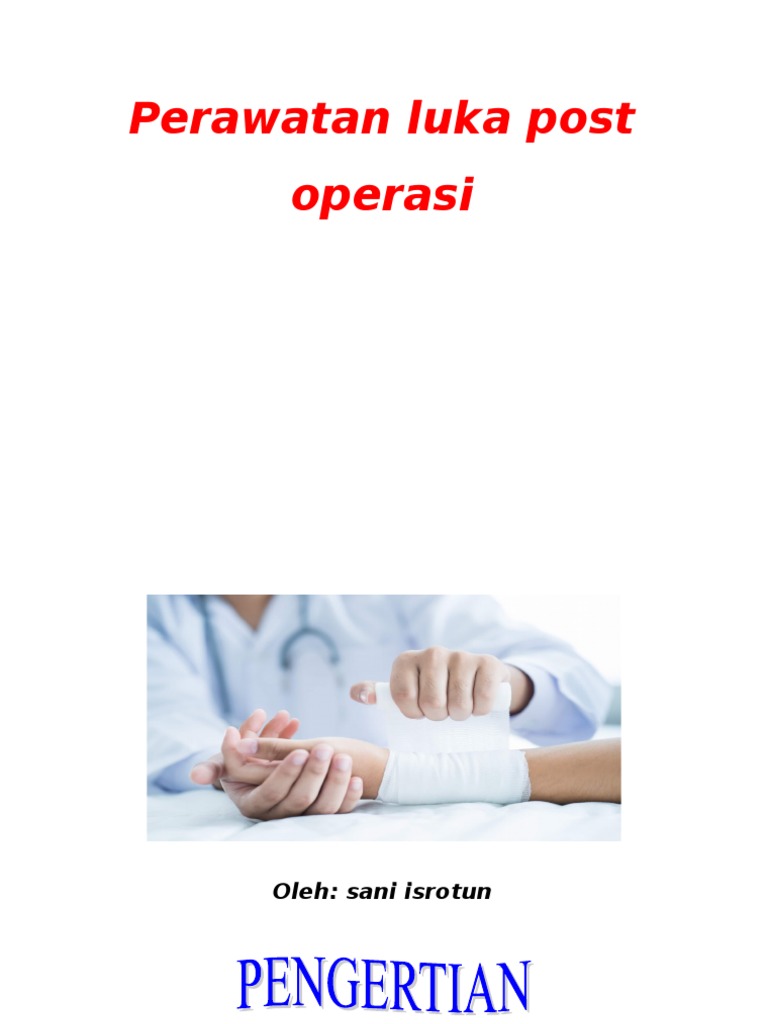 Lembar Balik Perawatan Luka Jahit | PDF