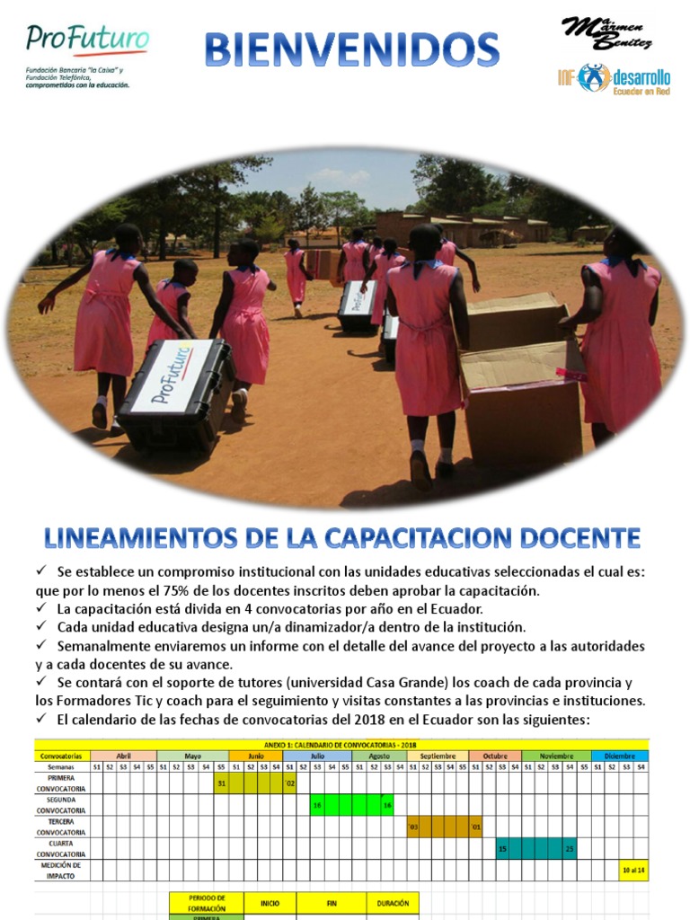 Guia Practica de Ingreso A La Plataforma Profuturo... | PDF ...