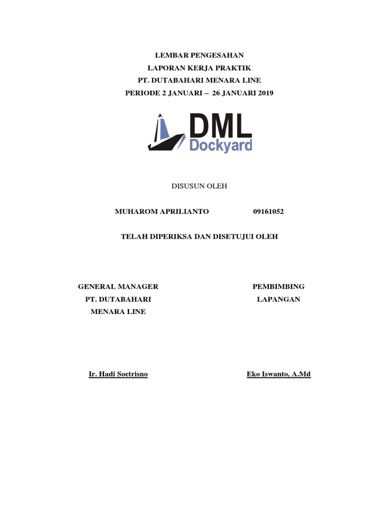 Laporan KP DML | PDF