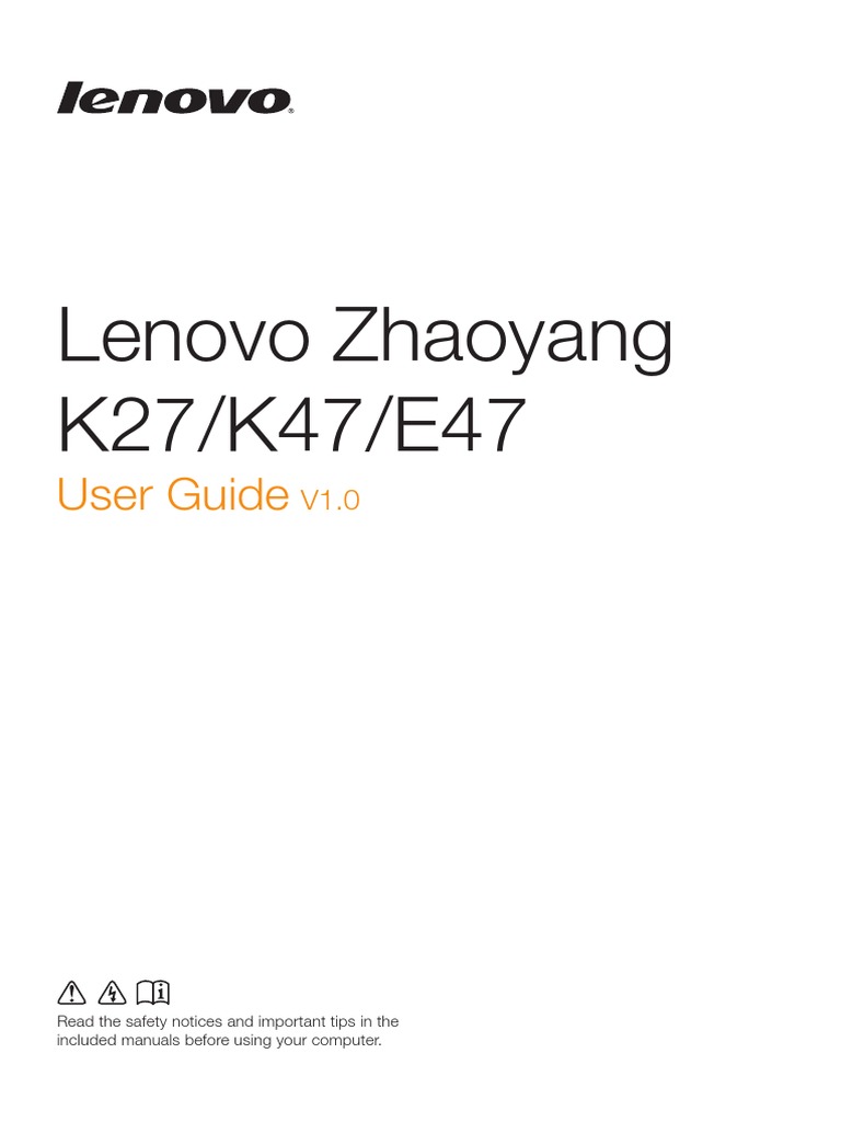Lenovo Zhaoyang K27/K47/E47: User Guide | Wireless Lan | Internet Access