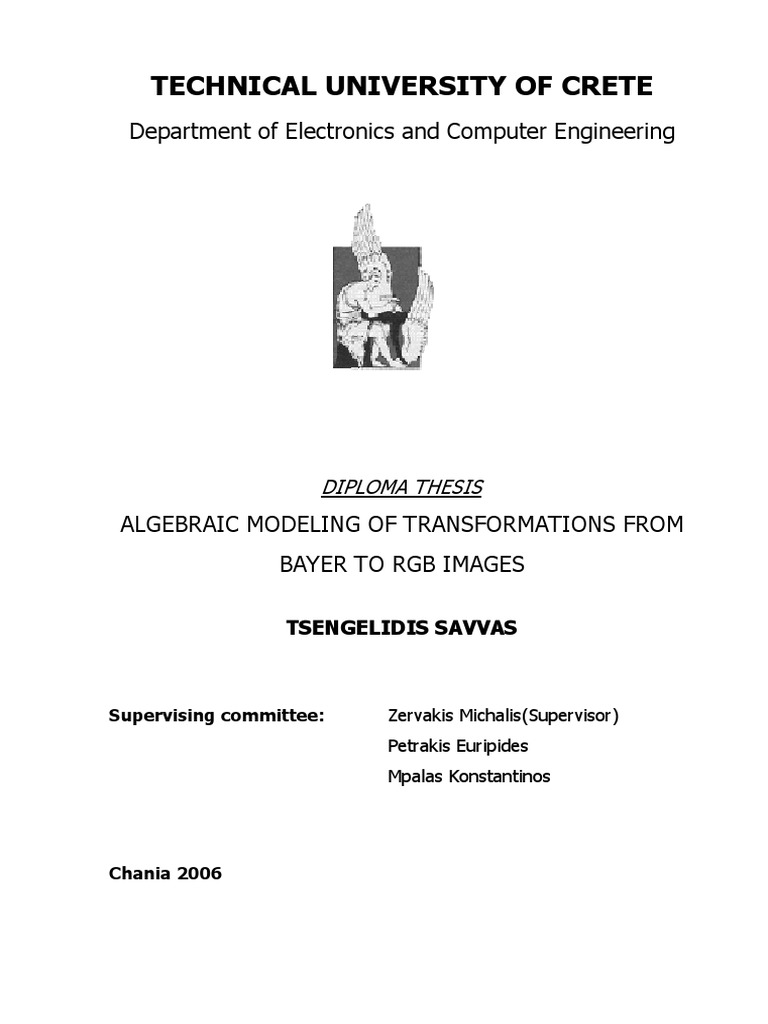 Technical University of Crete: Department of Electronics and Computer ...