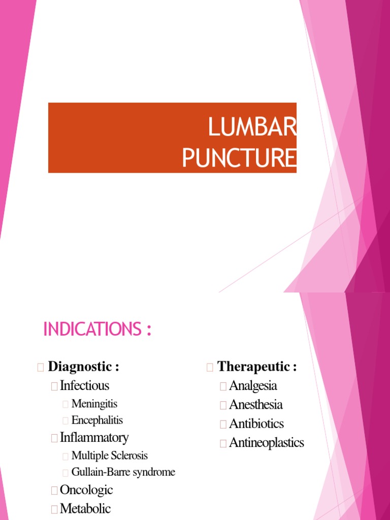 Lumbal Pungsi | PDF | Vertebra | Cerebrospinal Fluid