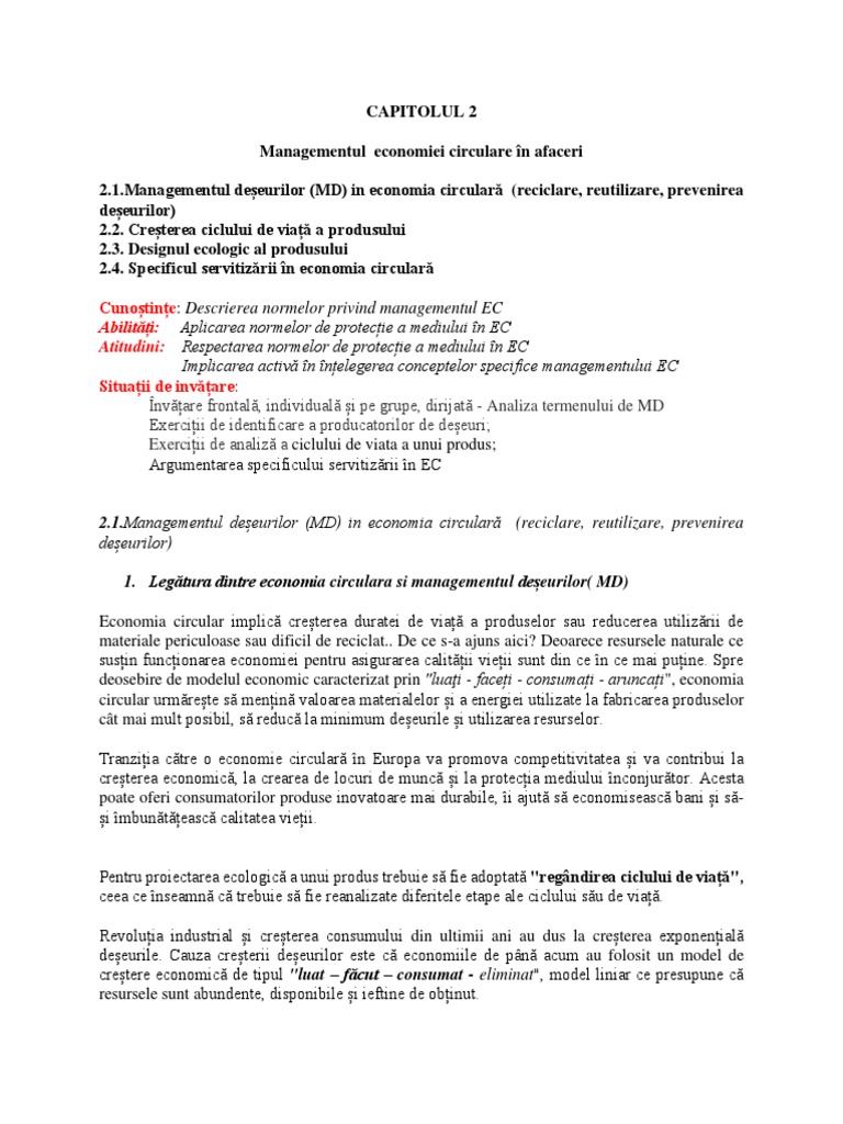 Ec Circulara XI | PDF