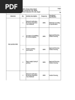 Piping Field Inspection Checklist | PDF | Pipe (Fluid Conveyance ...