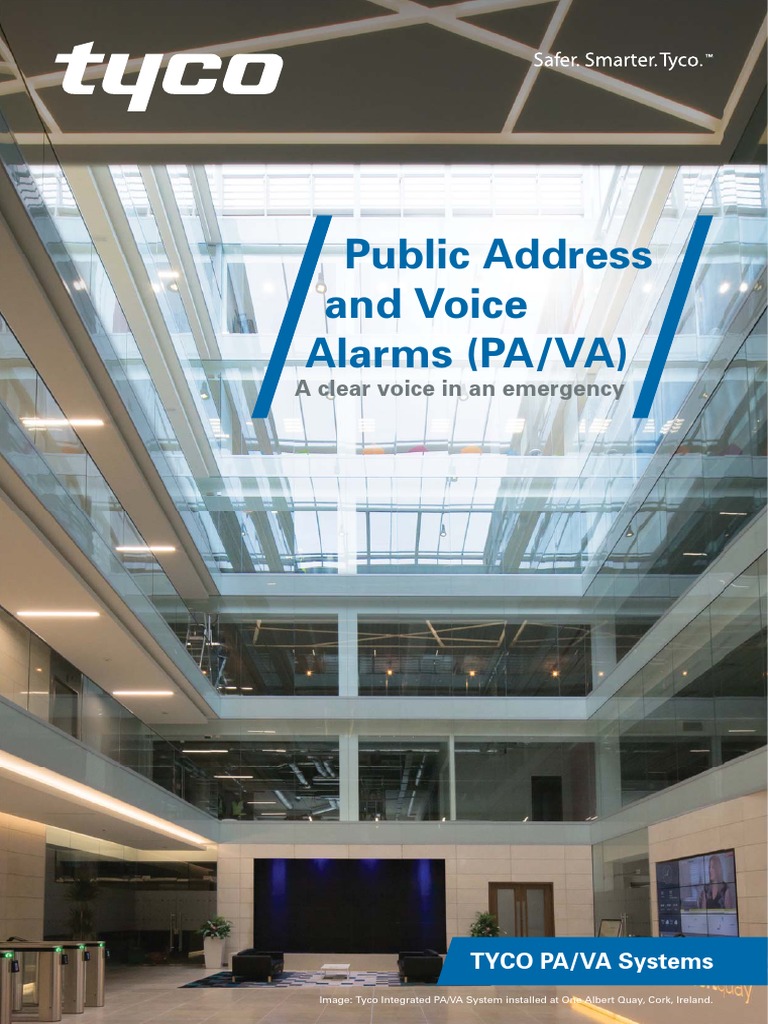 Tyco PAVA Brochure FINAL Aug2016 | PDF | Emergency Evacuation | Safety