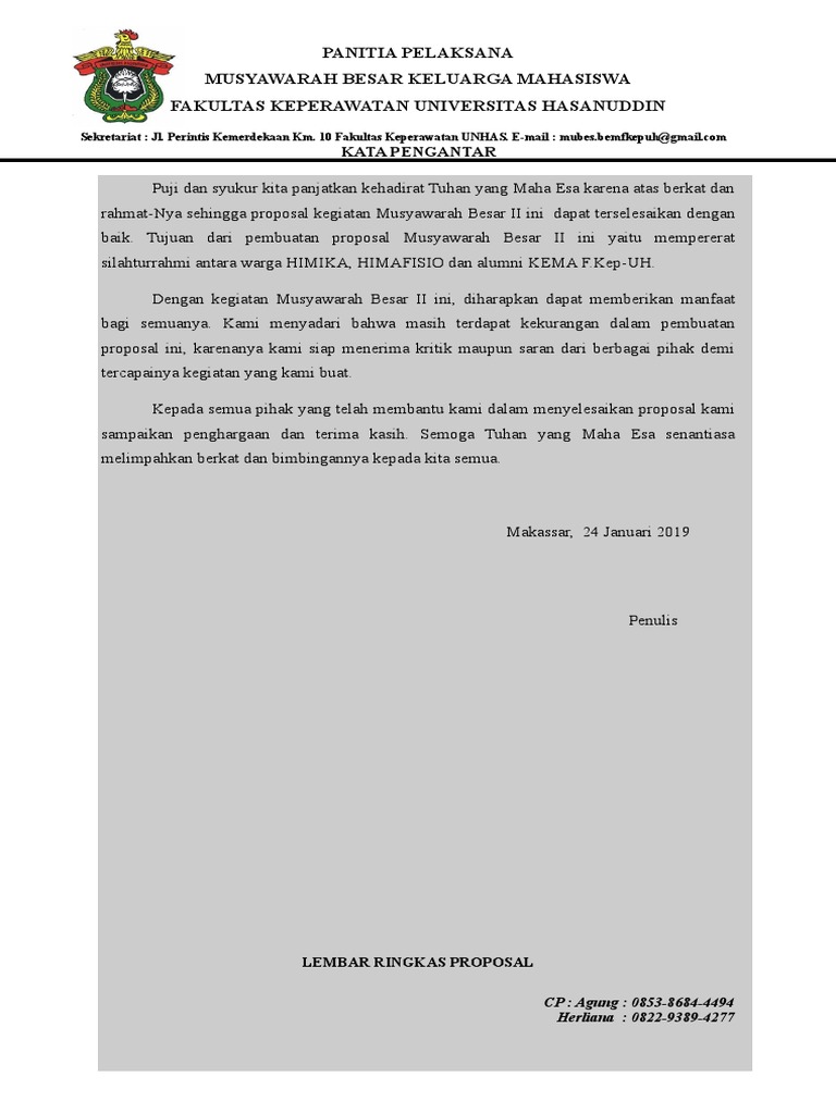 Proposal Mubes 2 | PDF