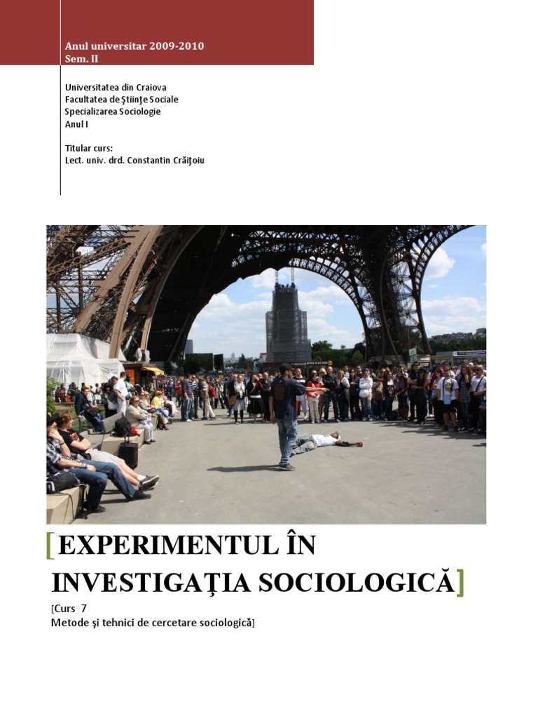 Experimentul | PDF