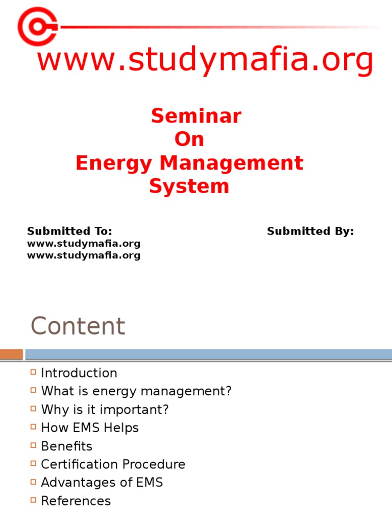 MBA Energy Management System | PDF | Energy Management | Audit
