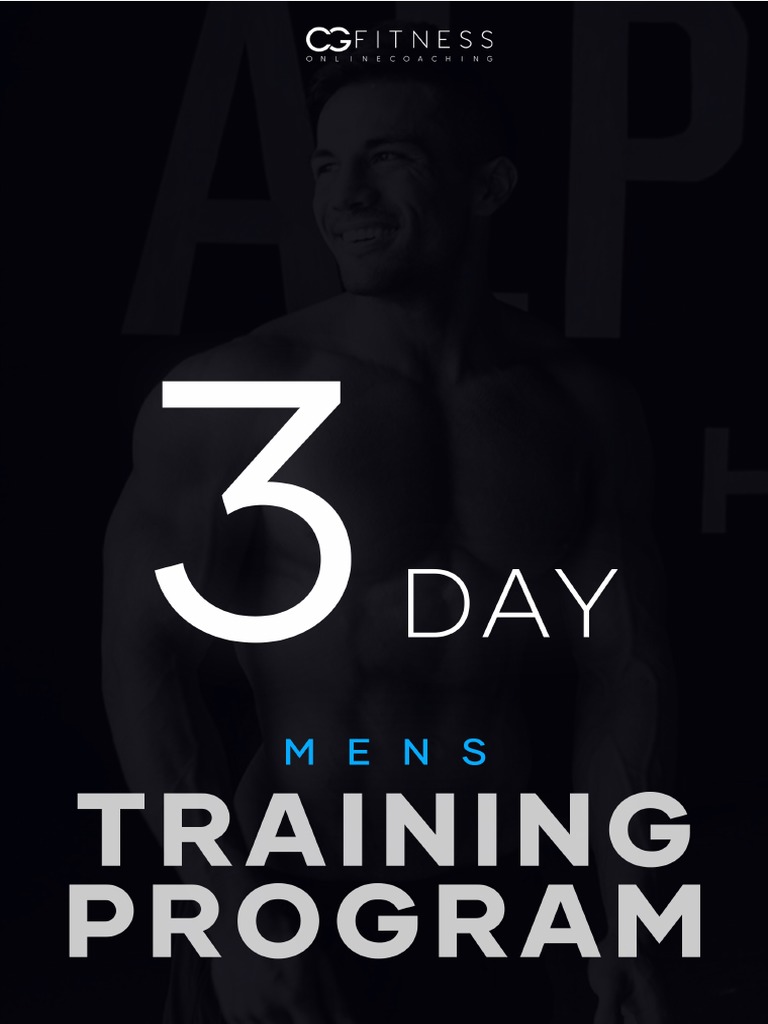 Cg 3day Pdf Weight Training Recreation