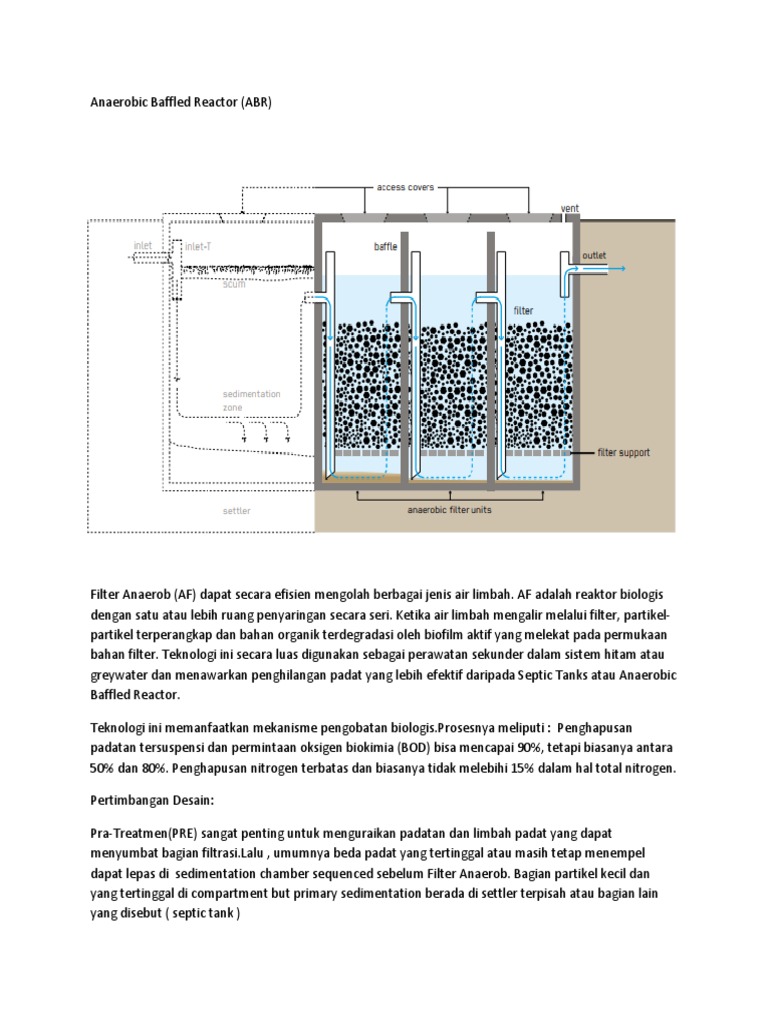 Anaerobic Baffled Reactor | PDF