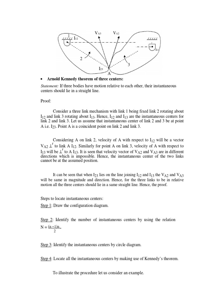 Arnold Kennedy theorem of three centers - KOM_Lecture-22.pdf | Velocity ...