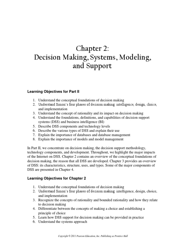Decision Modeling | PDF | Decision Making | Conceptual Model
