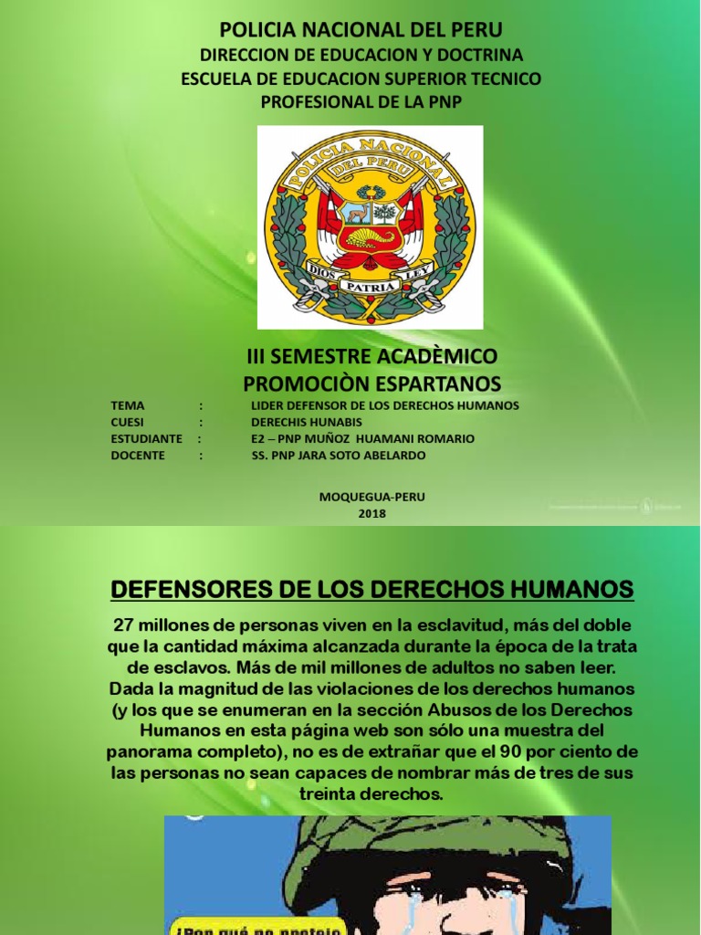 Diapositivas Derechos Humanos - Nelson Mandela-E2 Muñoz | PDF | Nelson ...