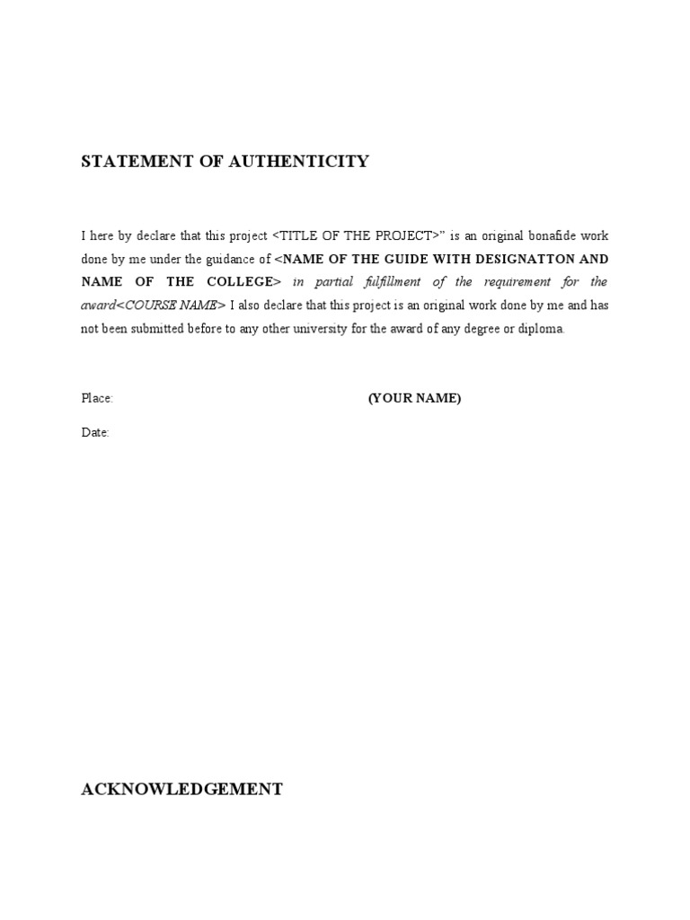 Acknowledgement for Consumer Rights Project | PDF | Customer ...
